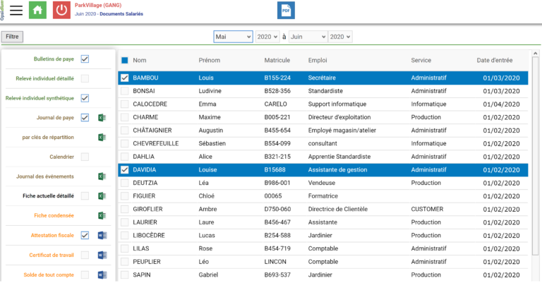 Application de Paye SAAS | Opsidium